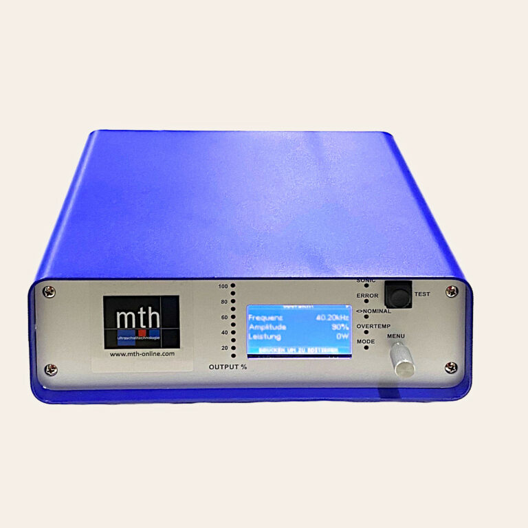 Ultrasonic generators | mth-ultraschall.de