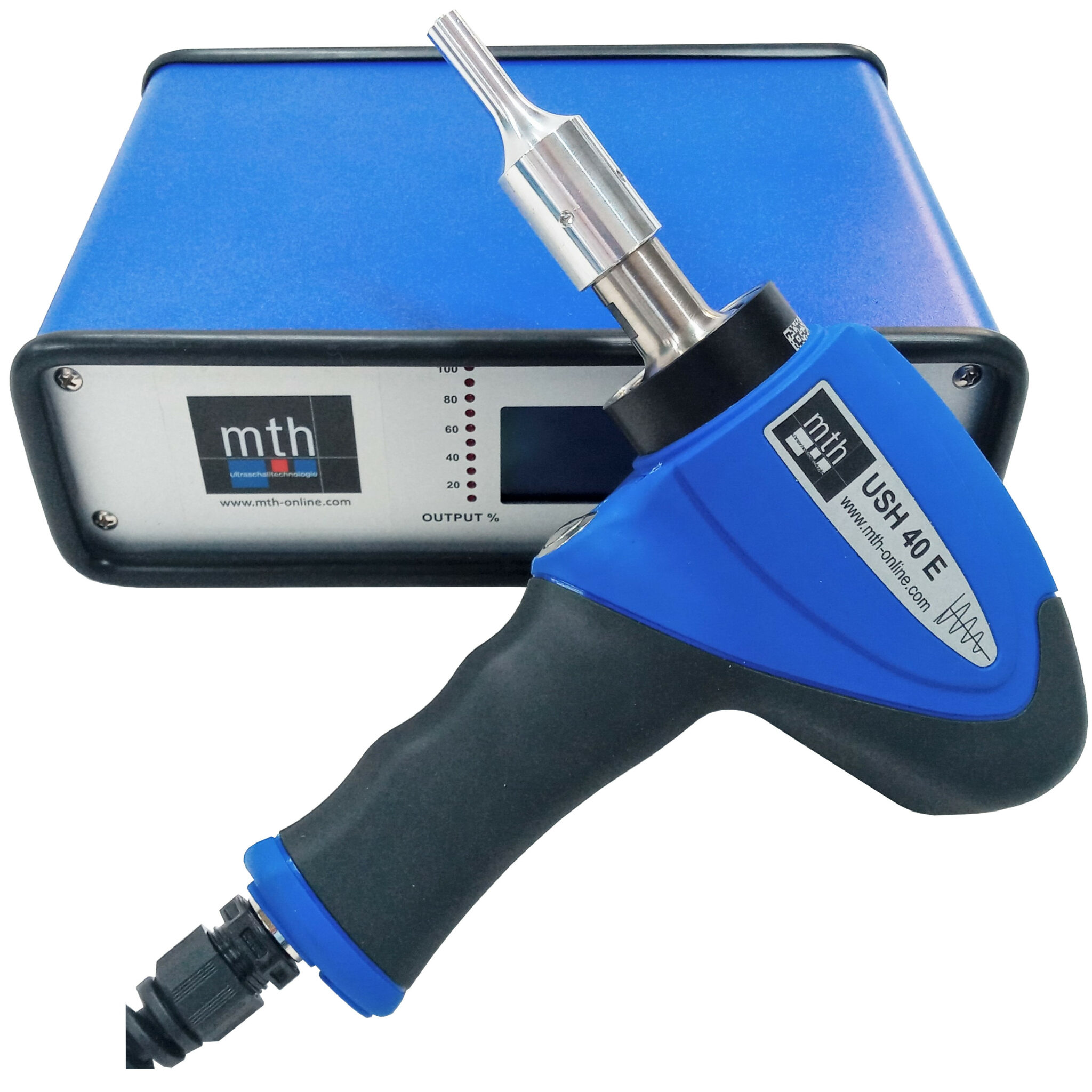 Ultrasonic hand welding machine USH 800/40 40E | mth-ultraschall.de